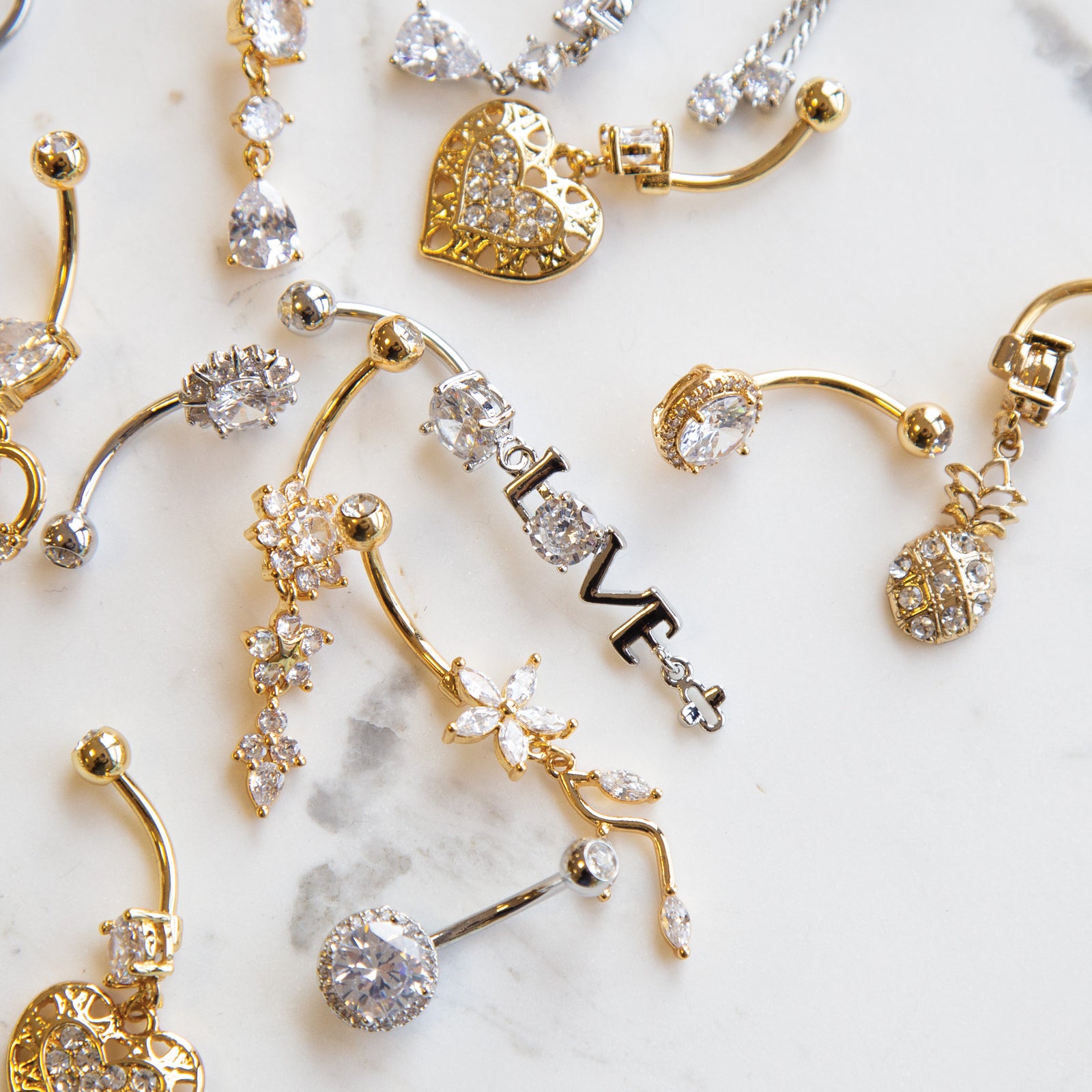 COUNTER TOP - BELLY CHAIN 30pcs Set – Joy Jewelry